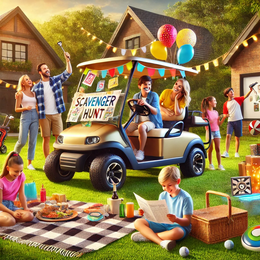 Family Fun with Golf Carts: Creative Ideas for Weekend Activities | รถ ...